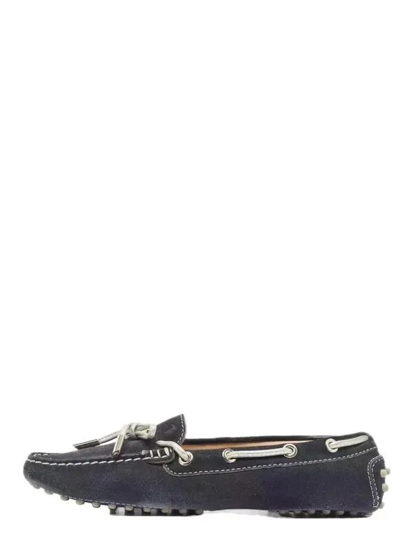 TOD'S Suede Loafers - Black