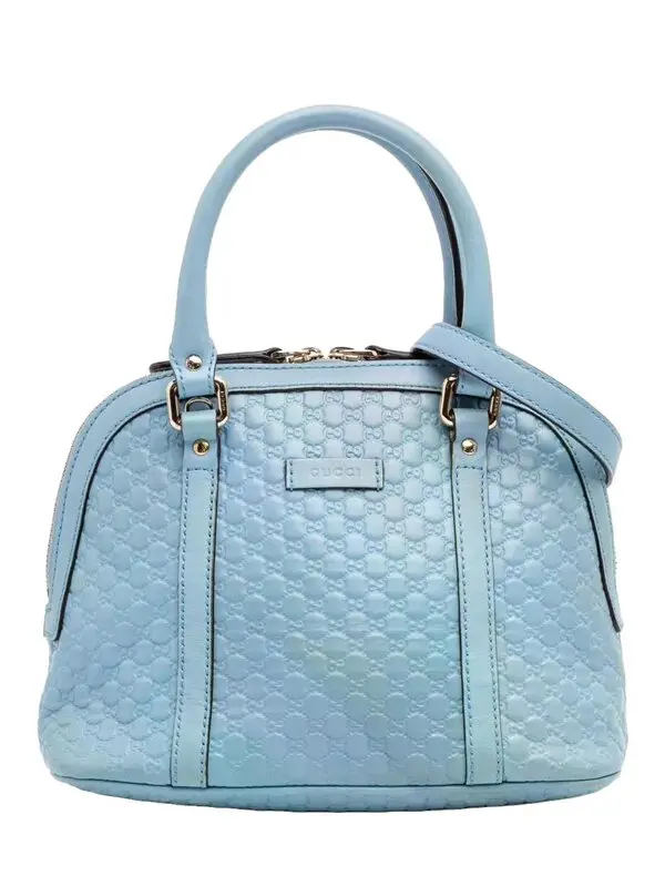 Gucci Mini Microssima Dome Satchel - Blue