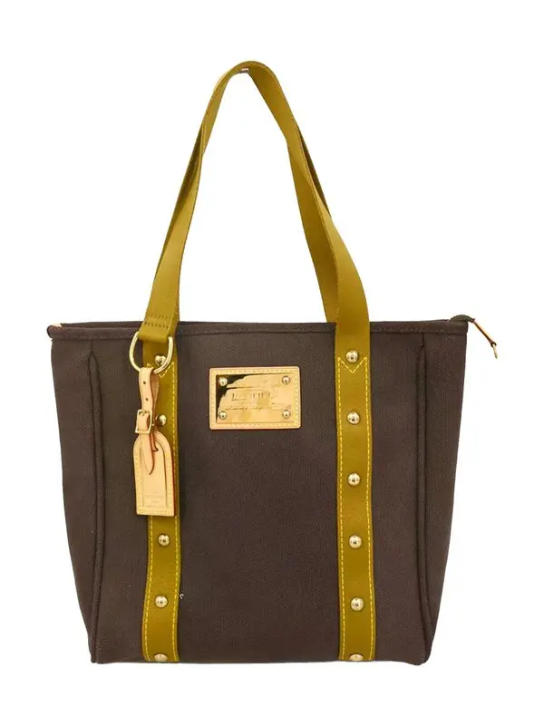LOUIS VUITTON Antigua Cabas Mm Tote Bag - Brown