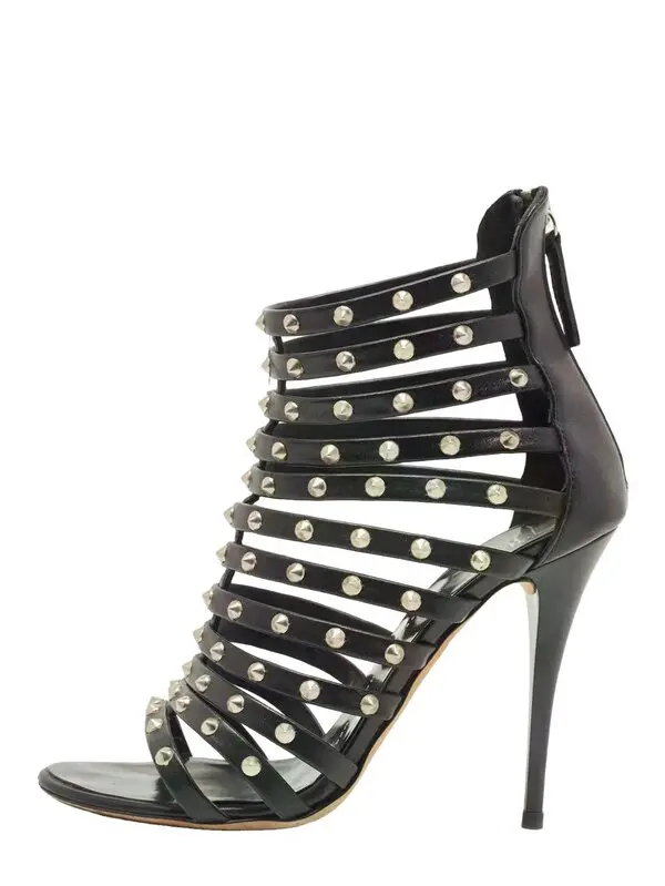 GIUSEPPE ZANOTTI 110mm Spike-stud Sandals - Black