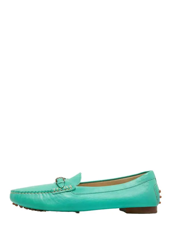 Ralph Lauren Leather Loafers - Green