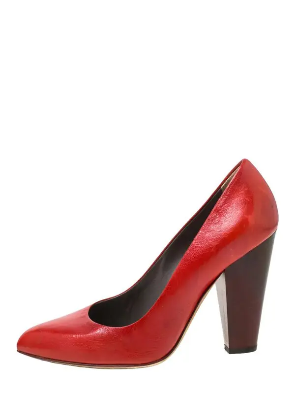 Dolce & Gabbana 105mm Leather Pumps - Red