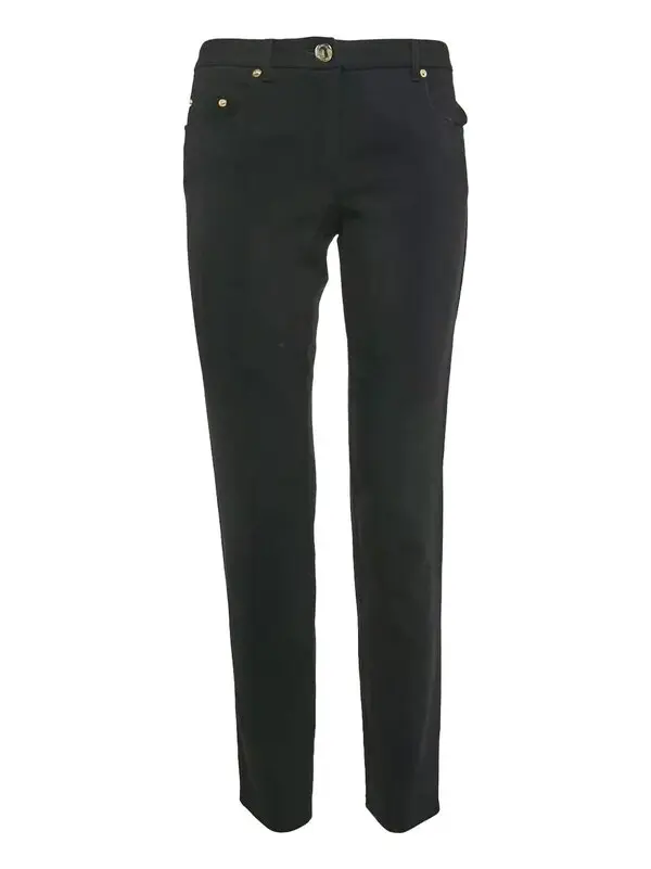 Moschino Slim-cut Trousers - Black