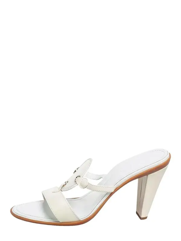 TOD'S 95mm Leather Stiletto Sandals - Neutrals