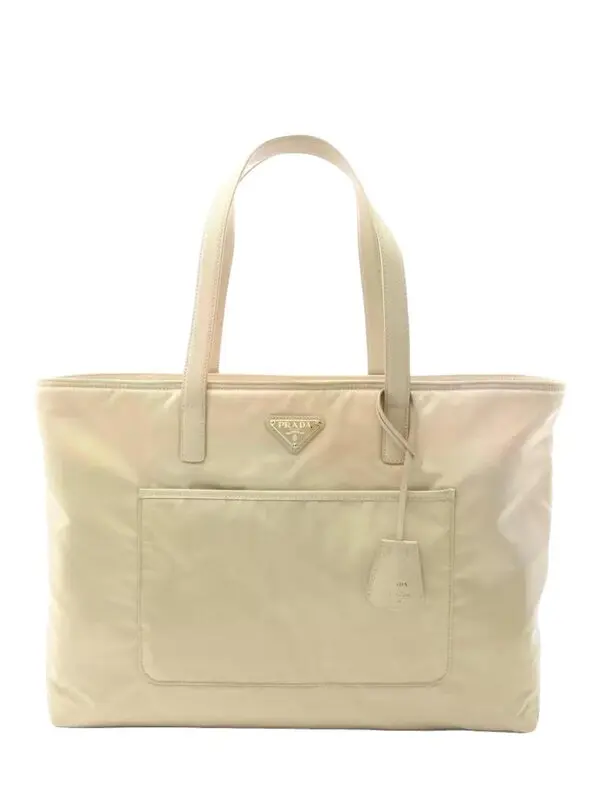 Prada 2020s Re-edition Shoulder Bag - Neutrals