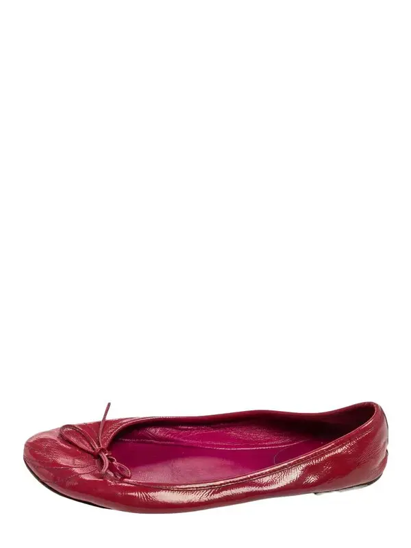 Gucci Leather Ballet Flats - Pink