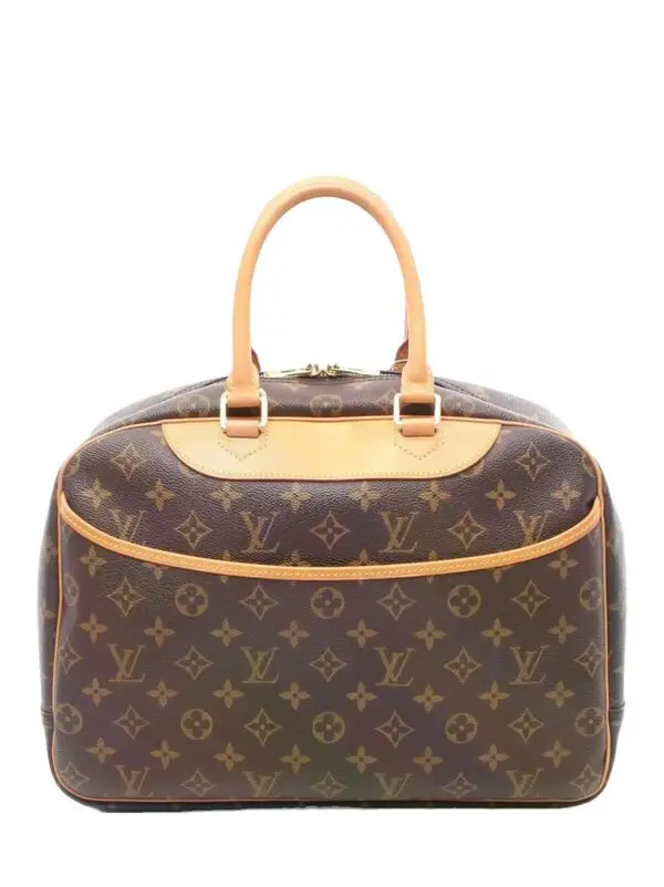 LOUIS VUITTON 1998 Deauville Handbag - Brown