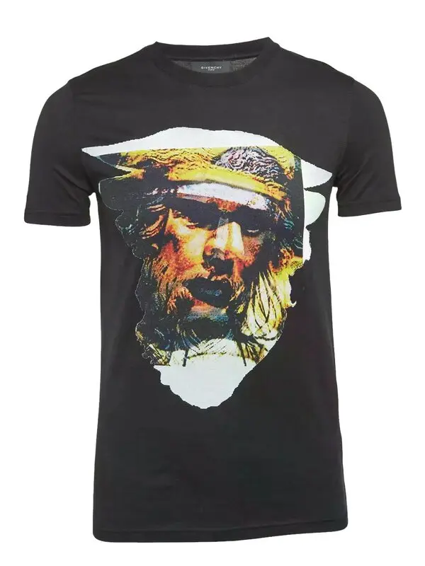 Givenchy Graphic-print Cotton T-shirt - Black