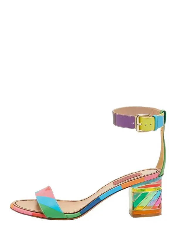 Valentino Garavani 65mm Leather Heeled Sandals - Pink