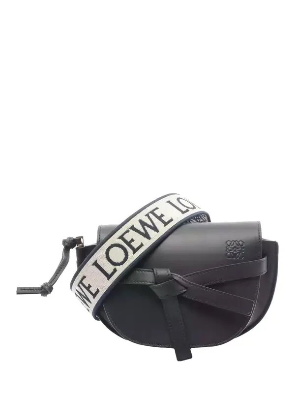 Loewe Dual Gate Mini Cross Body Bag - Black