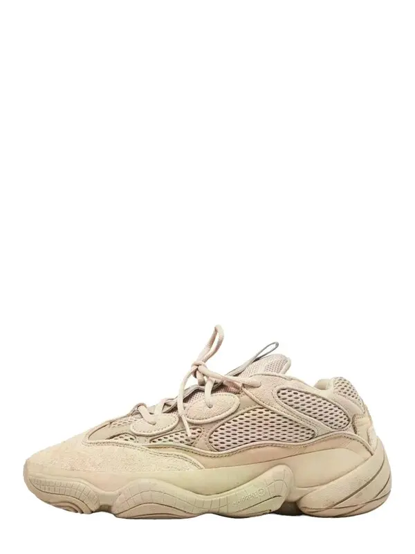 Yeezy 500 Suede And Mesh Sneakers - Neutrals