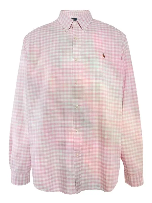 Polo Ralph Lauren Pre-owned Gingham Cotton Shirt - Pink