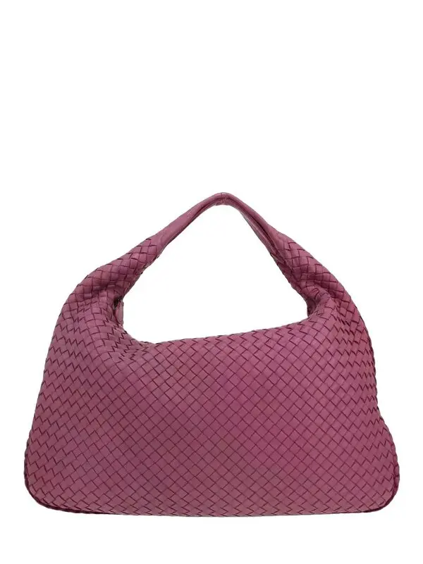 Bottega Veneta Intrecciato Leather Tote Bag - Pink