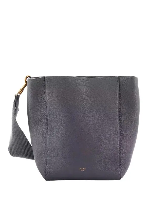 Celine Sangle Seau Small Shoulder Bag - Grey
