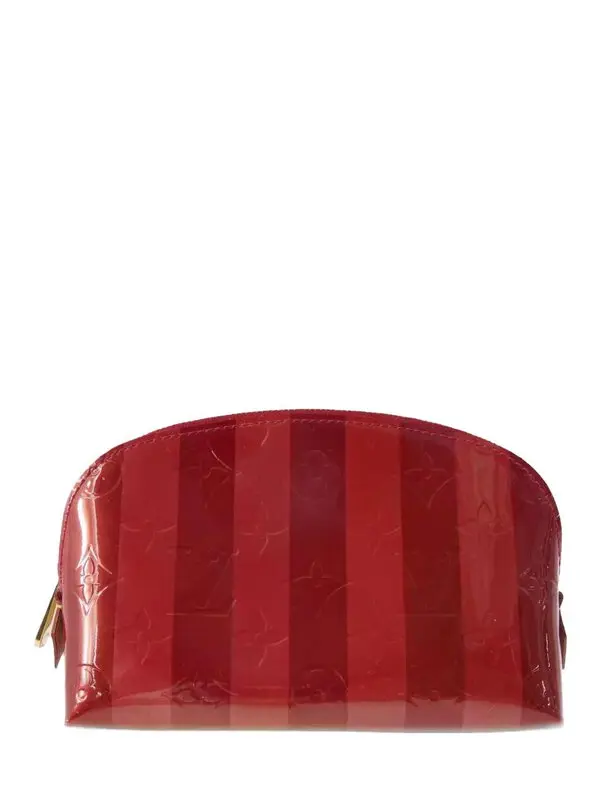 LOUIS VUITTON 2011 Rayure Wash Bag - Red