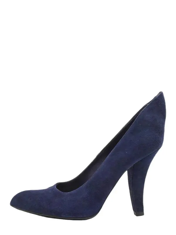 LOUIS VUITTON 110mm Suede Pumps - Blue