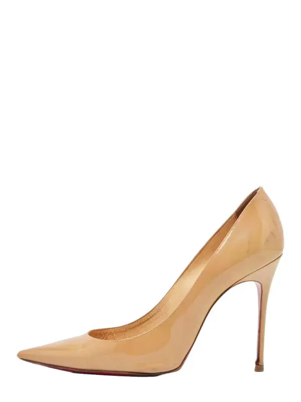 CHRISTIAN LOUBOUTIN 100mm Patent Pumps - Neutrals