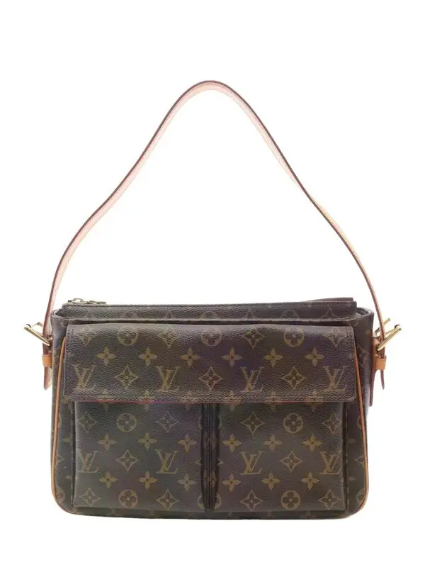LOUIS VUITTON 2003 Vivacite Gm Monogram Shoulder Bag - Brown