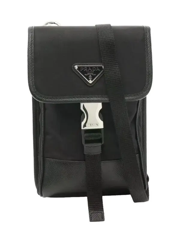 Prada 2020s Utility Shoulder Bag - Black