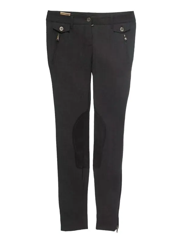Dolce & Gabbana 2024 Wool-blend Trousers - Black