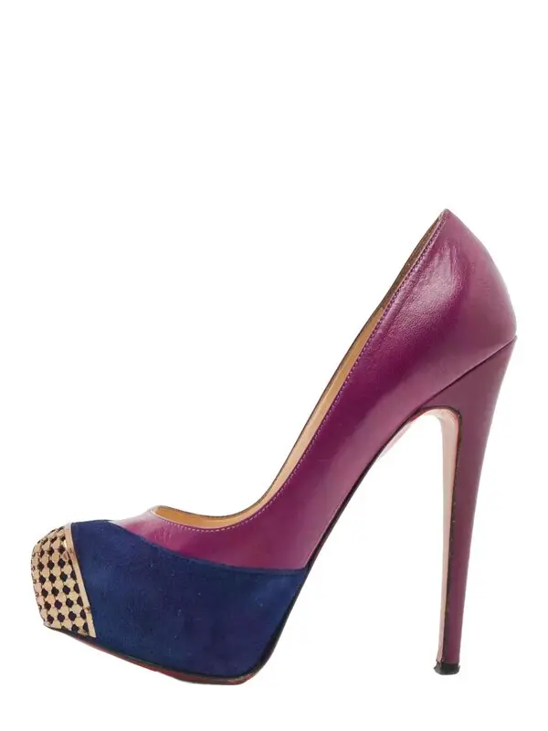 CHRISTIAN LOUBOUTIN 140mm Maggie Pumps - Purple