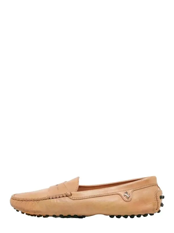TOD'S Leather Loafers - Brown