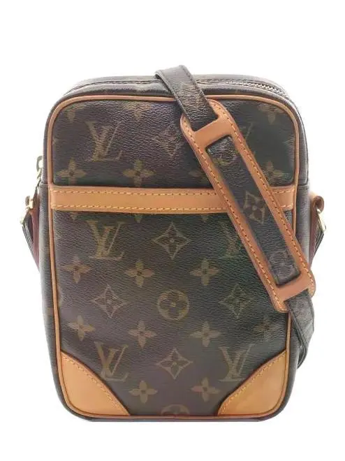 LOUIS VUITTON 2007 Monogram Danube Crossbody Bag - Brown
