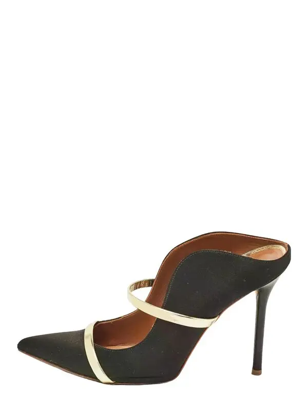 MALONE SOULIERS 110mm Maureen Pointed-toe Mules - Black
