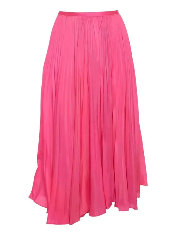 Polo Ralph Lauren Vintage Pleated A-line Skirt - Pink