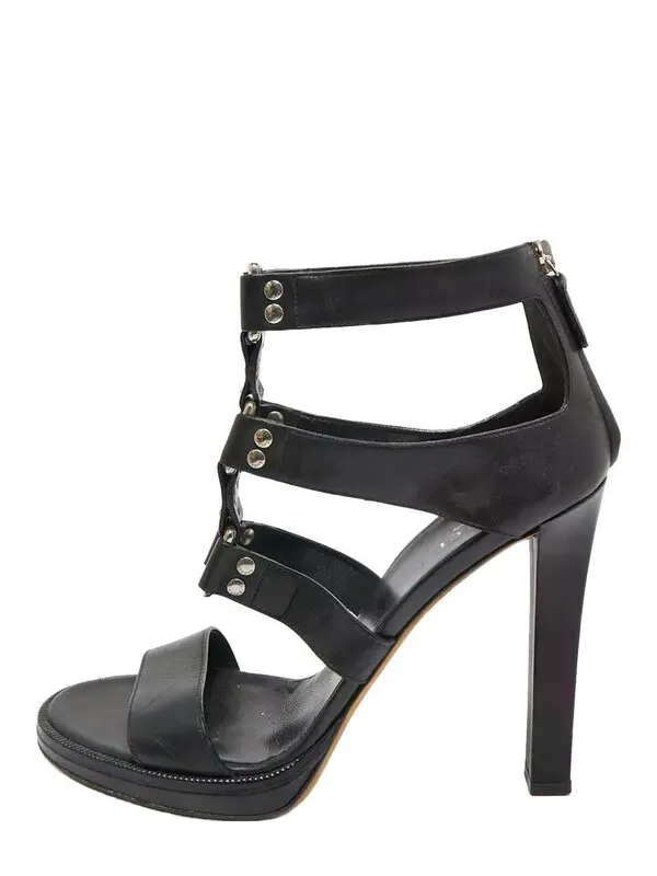 Gucci 120mm Strapped Heeled Sandals - Black