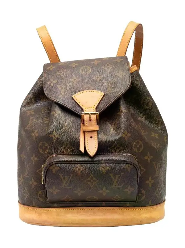 LOUIS VUITTON Monogram Montsouris Pm Backpack - Brown