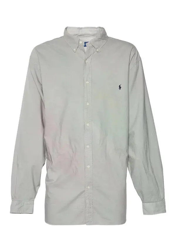 Ralph Lauren Button-up Long-sleeve Shirt - Grey