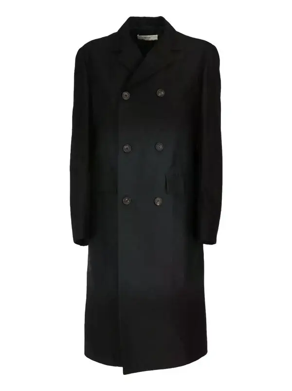 Prada 2010s Double-breasted Coat - Black