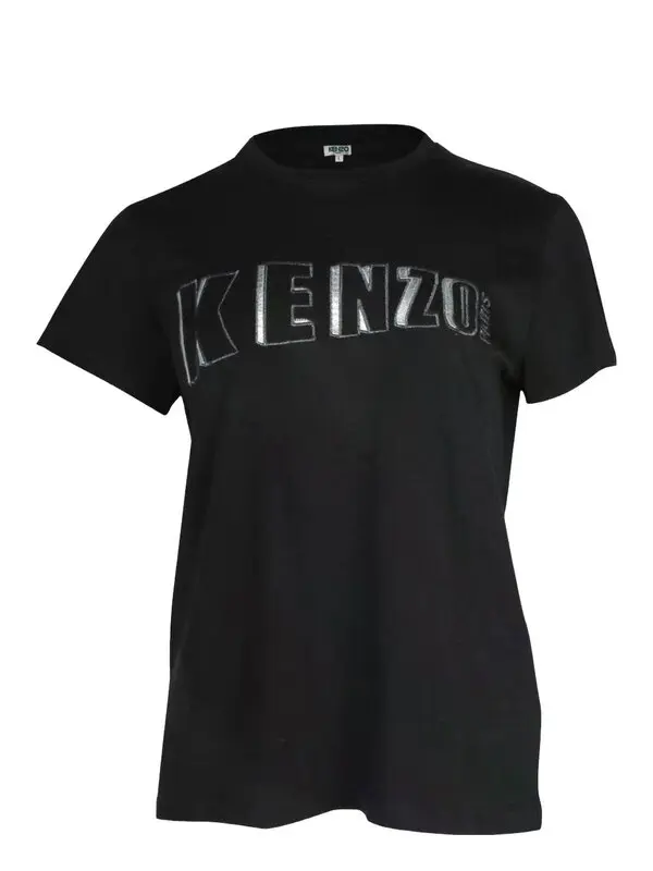 Kenzo Logo-print Cotton T-shirt - Black