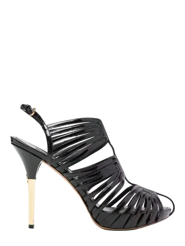 LOUIS VUITTON 2010 115mm Marbella Sandals - Black