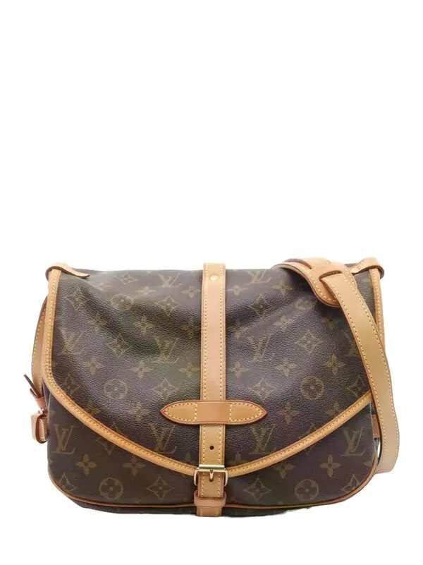 LOUIS VUITTON Saumur 30 Shoulder Bag - Brown