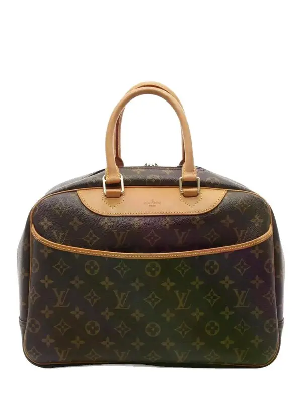 LOUIS VUITTON 2004 Deauville Handbag - Brown