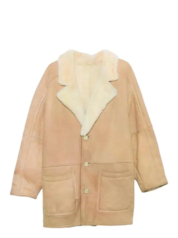 A.N.G.E.L.O. VINTAGE CULT 1990s Shearling Coat - Neutrals