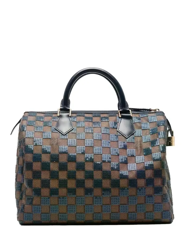 LOUIS VUITTON 2013 Speedy 30 Tote Bag - Blue
