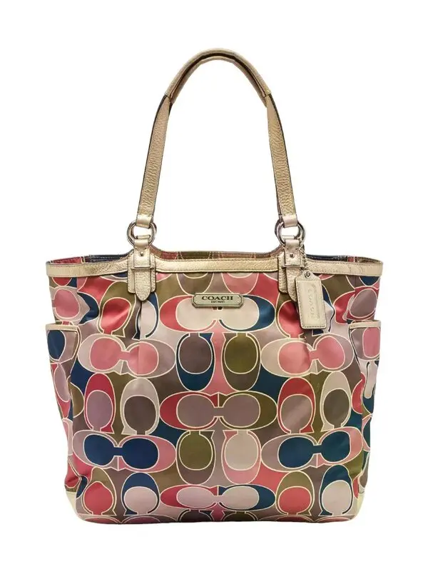 COACH® Signature Pattern Tote - Pink