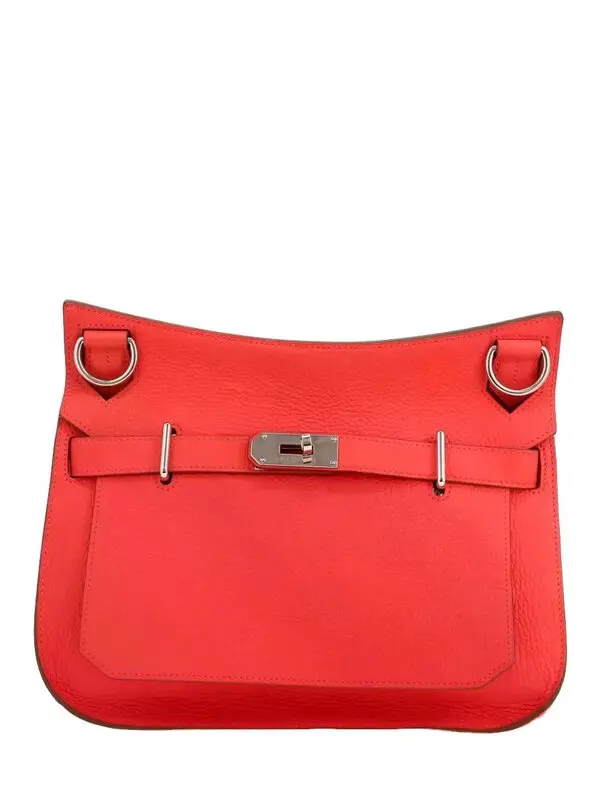 Hermès Jypsiere 31 Leather Cross Body Bag - Red