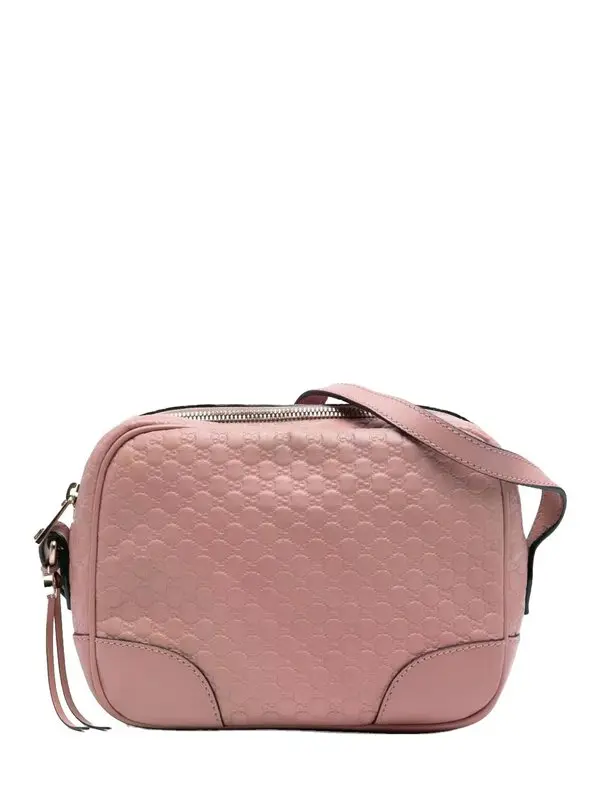 Gucci Microssima Bree Crossbody Bag - Pink