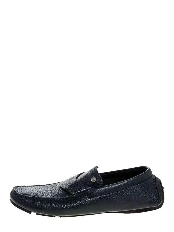 Versace Leather Loafers - Blue