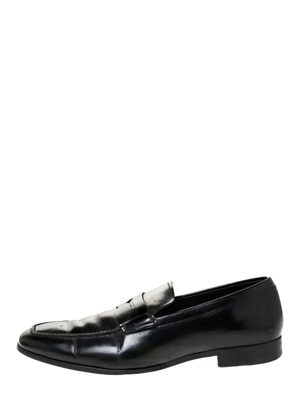 TOD'S Vintage Penny Loafers - Black