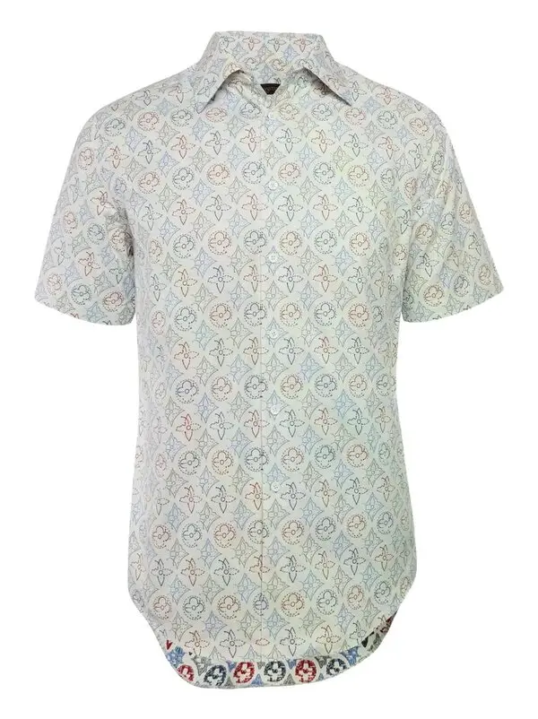 LOUIS VUITTON 2024 Monogram Shirt - White