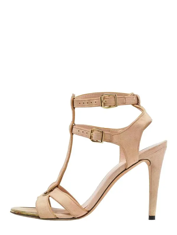 STUART WEITZMAN 105mm T-bar Sandals - Neutrals