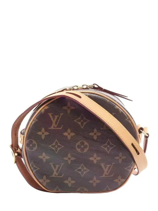 LOUIS VUITTON 2010s Boite Chapeau Souple Pm Monogram Mini Bag - Brown
