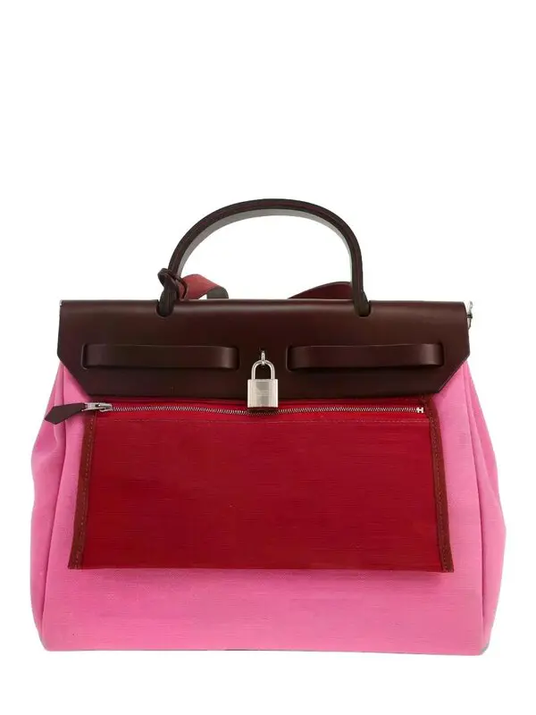 Hermès Herbag Handbag - Pink