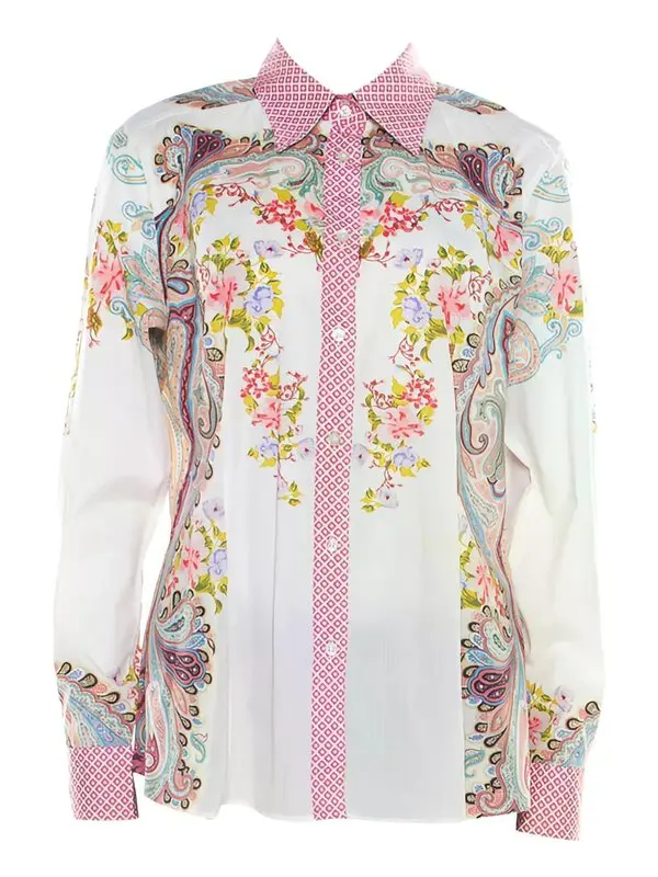 Etro Floral Paisley Shirt - White