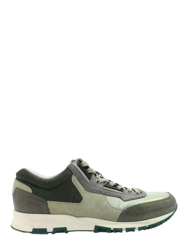 LANVIN Panelled Sneakers - Green